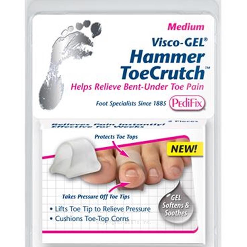 PEDIFIX VISCO-GEL TOE CRUNCH — COMFORTWIZ